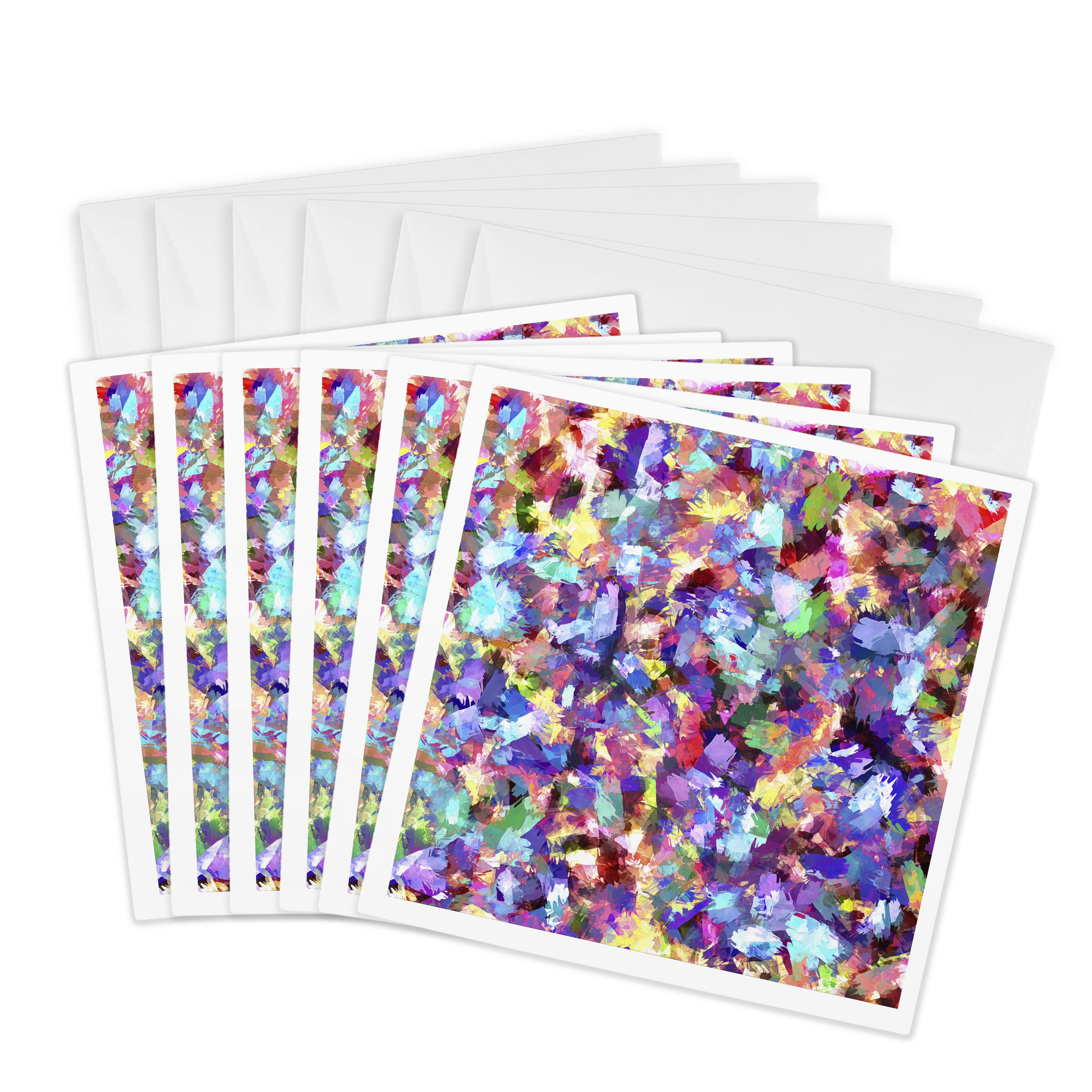 3drose, Painted Wall - a Colorful Potpourri of Splashes of Paint in a ...