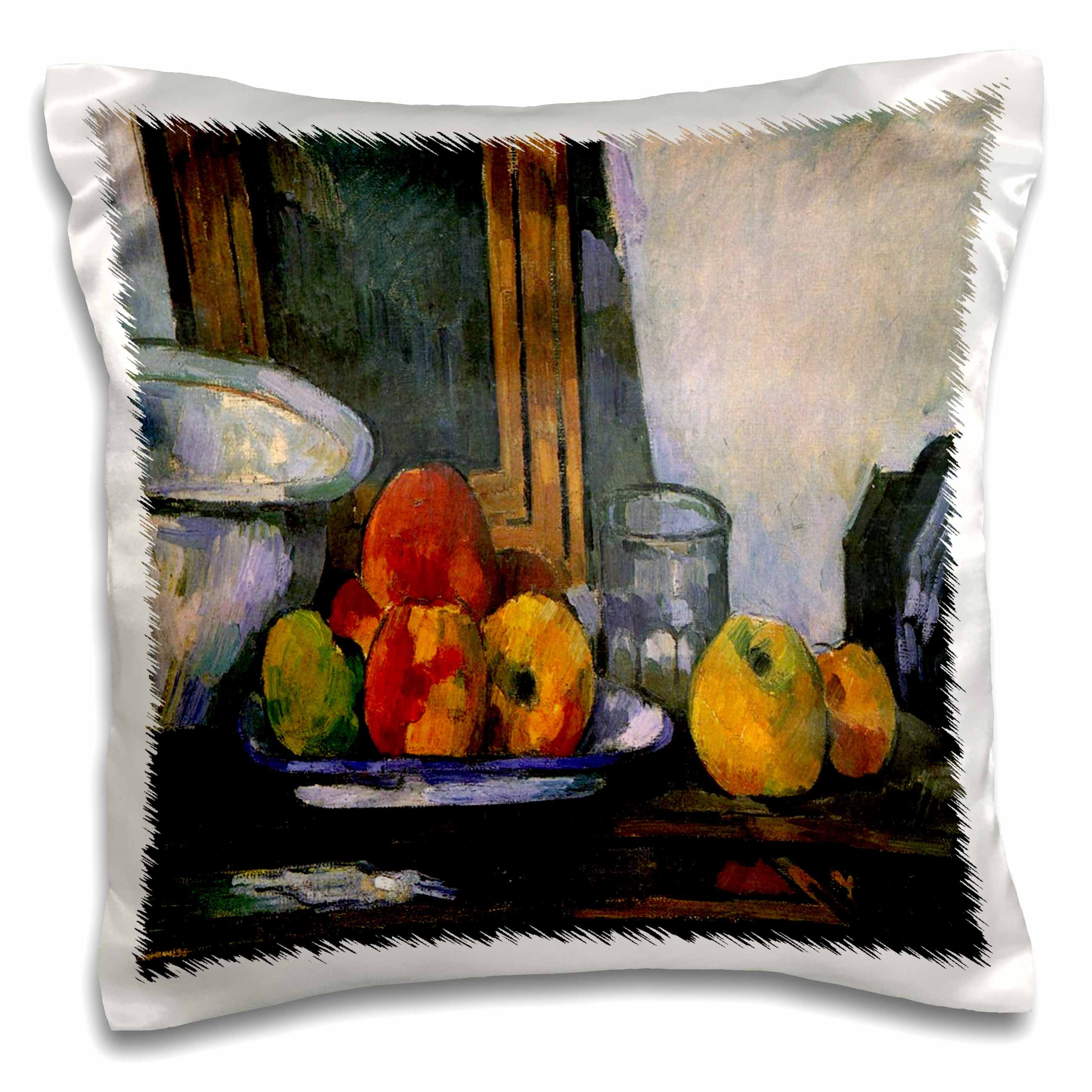 3drose, Paul Cezanne Painting Still Life with Open Drawer, 16x16 inch ...