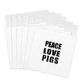 3drose, Peace Love and Pigs - Things That Make Me Happy - Pig Lover ...