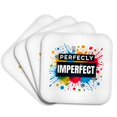 3drose, Perfectly Imperfect White Text and Splatters of Colorful Paint ...