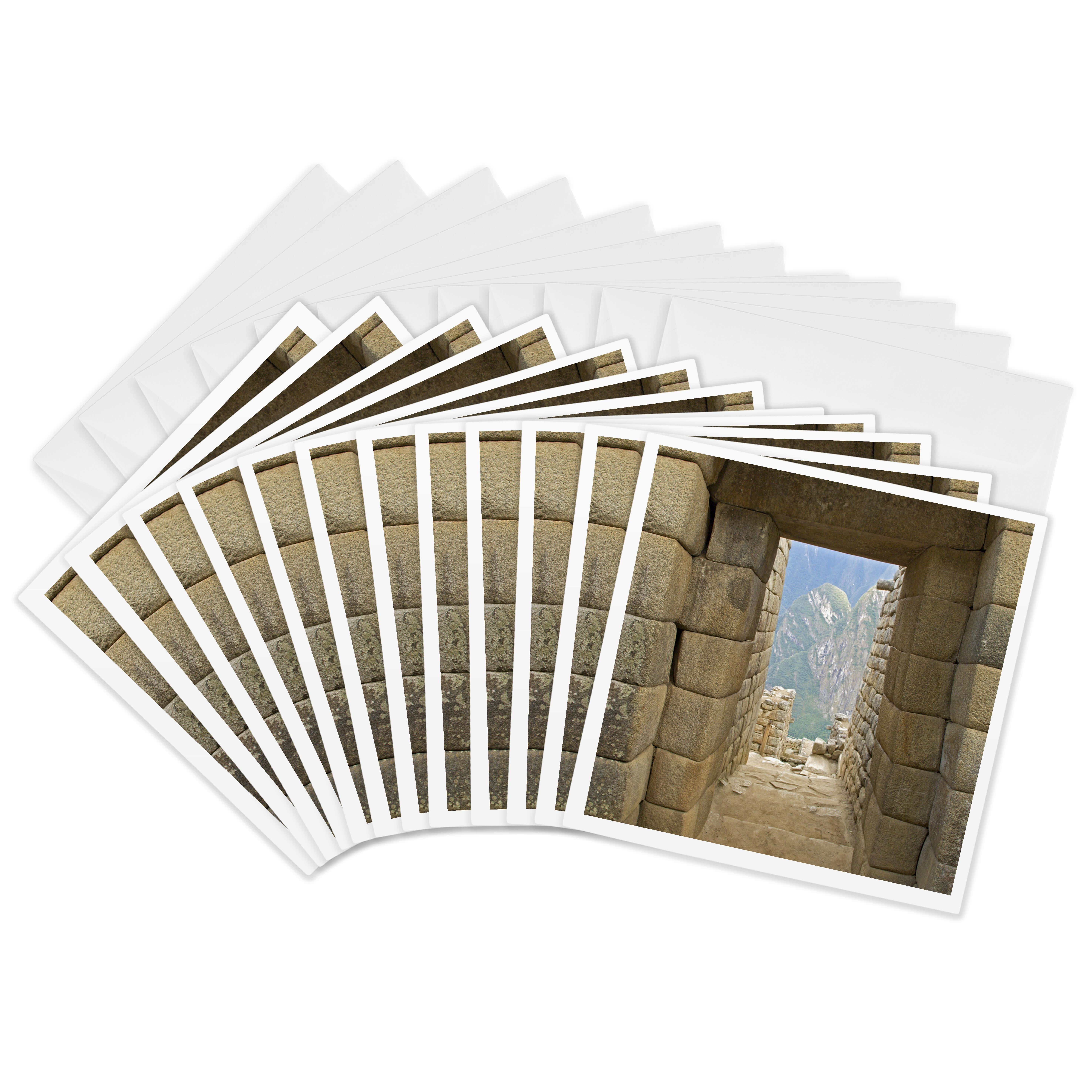 3drose, Peru, Machu Picchu, Double-jamb Doorway - Sa17 Bja0057 - Jaynes ...