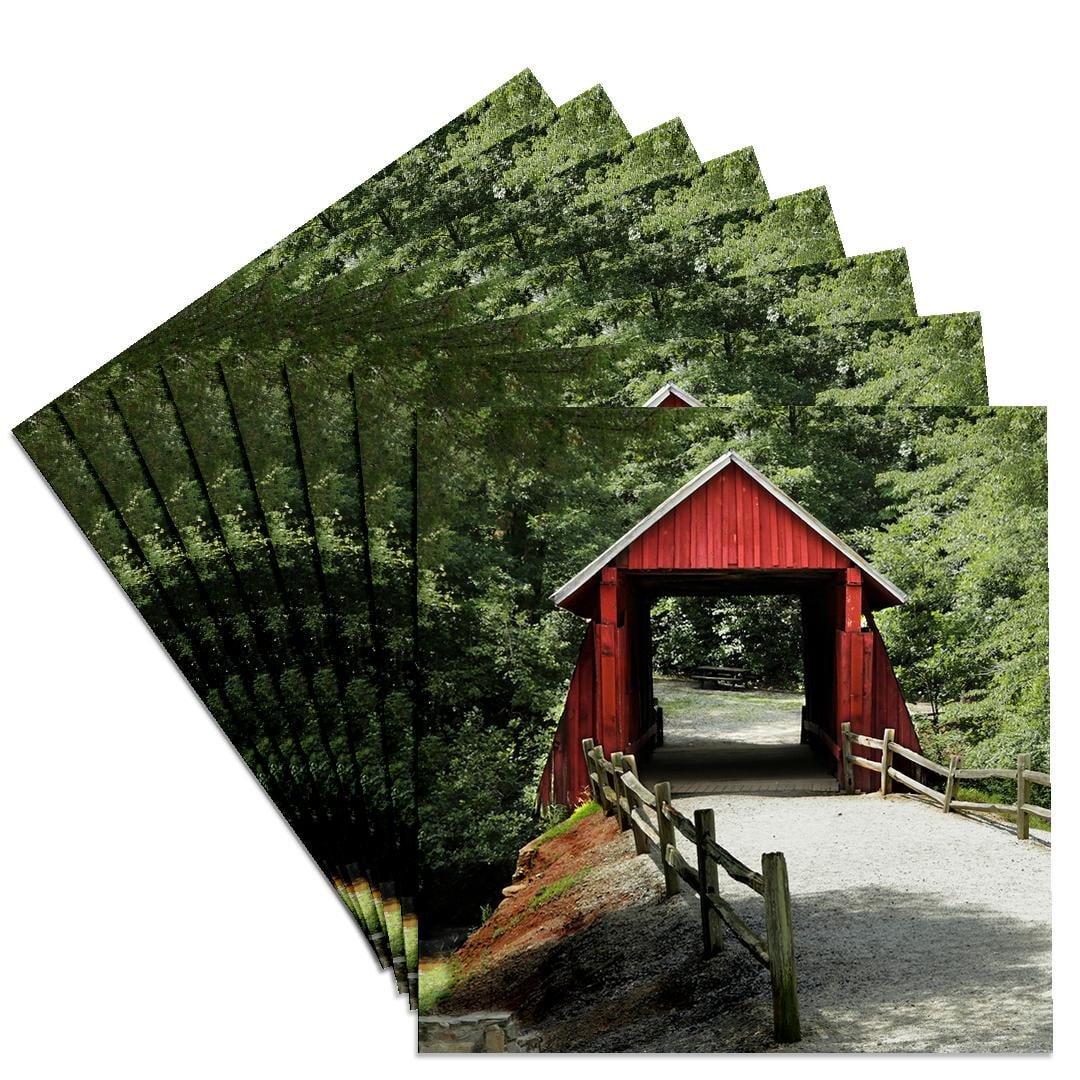 3drose, Photograph of Campbells Covered Bridge in Greenville, South ...