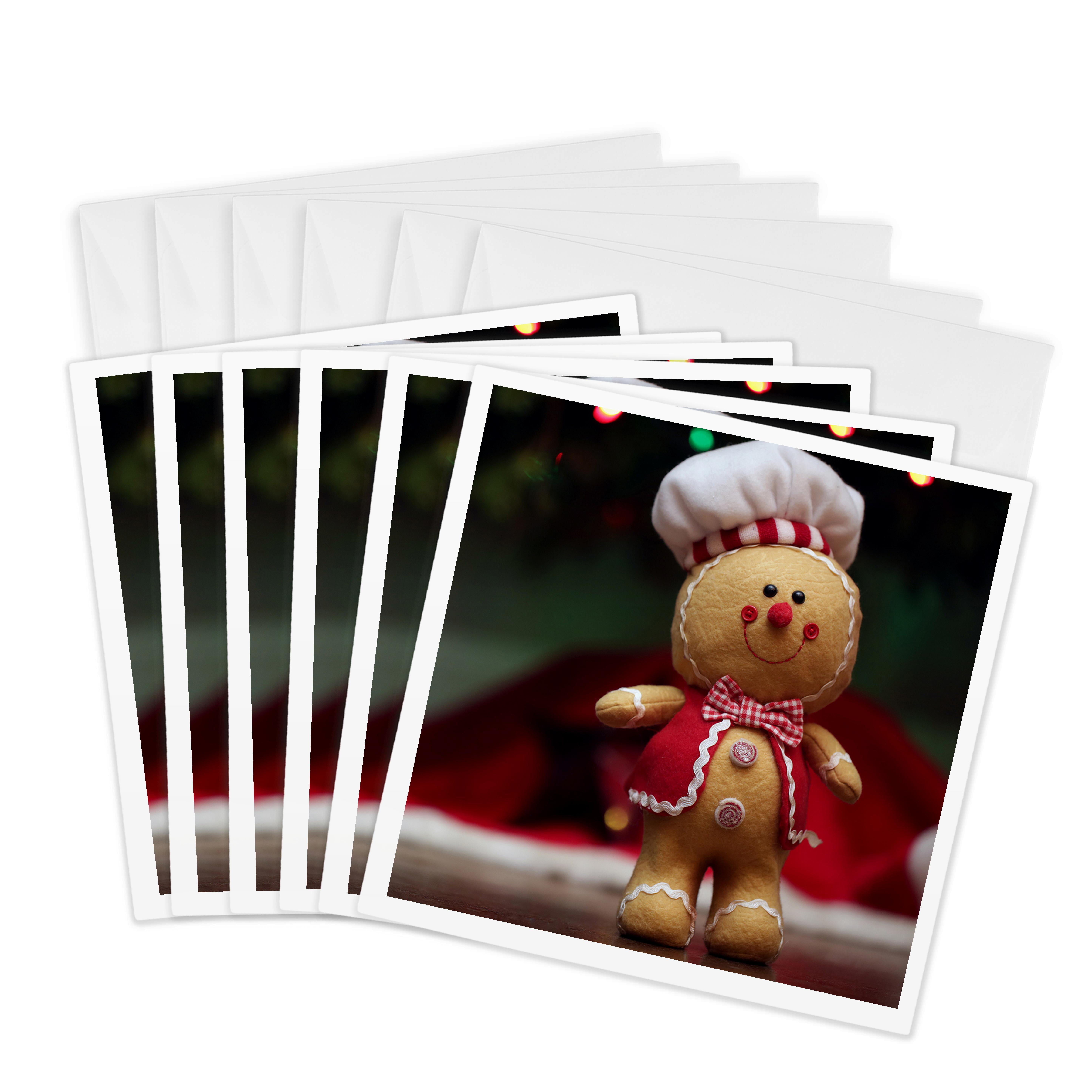 3drose, Photograph of a Chef Gingerbread Man During the Christmas ...