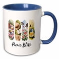 3drose, Picnic Bliss. Summer, Holiday, Country. Art Brushstroke. Cool ...