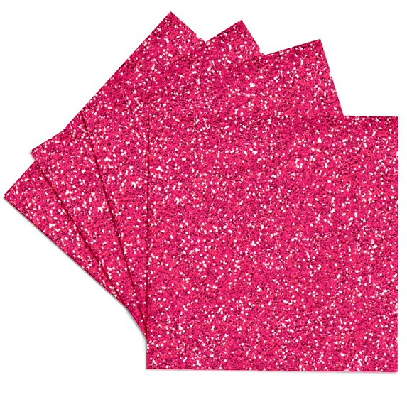 3drose, Pink Glitter Faux Texture Simulated, Set of 4 Ceramic Tile ...