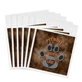 3drose, Pit Bull Dog Love Dog Breed in Gray and Brown, 6 Greeting Cards ...