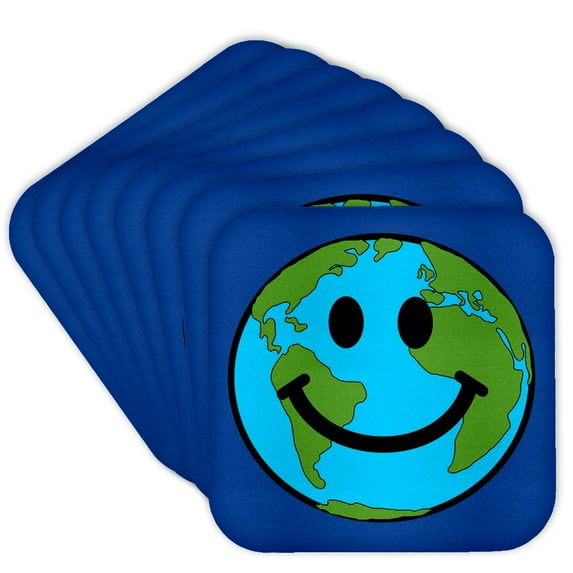 3drose, Planet Earth Smiling Face - Happy World Globe Earth Day ...