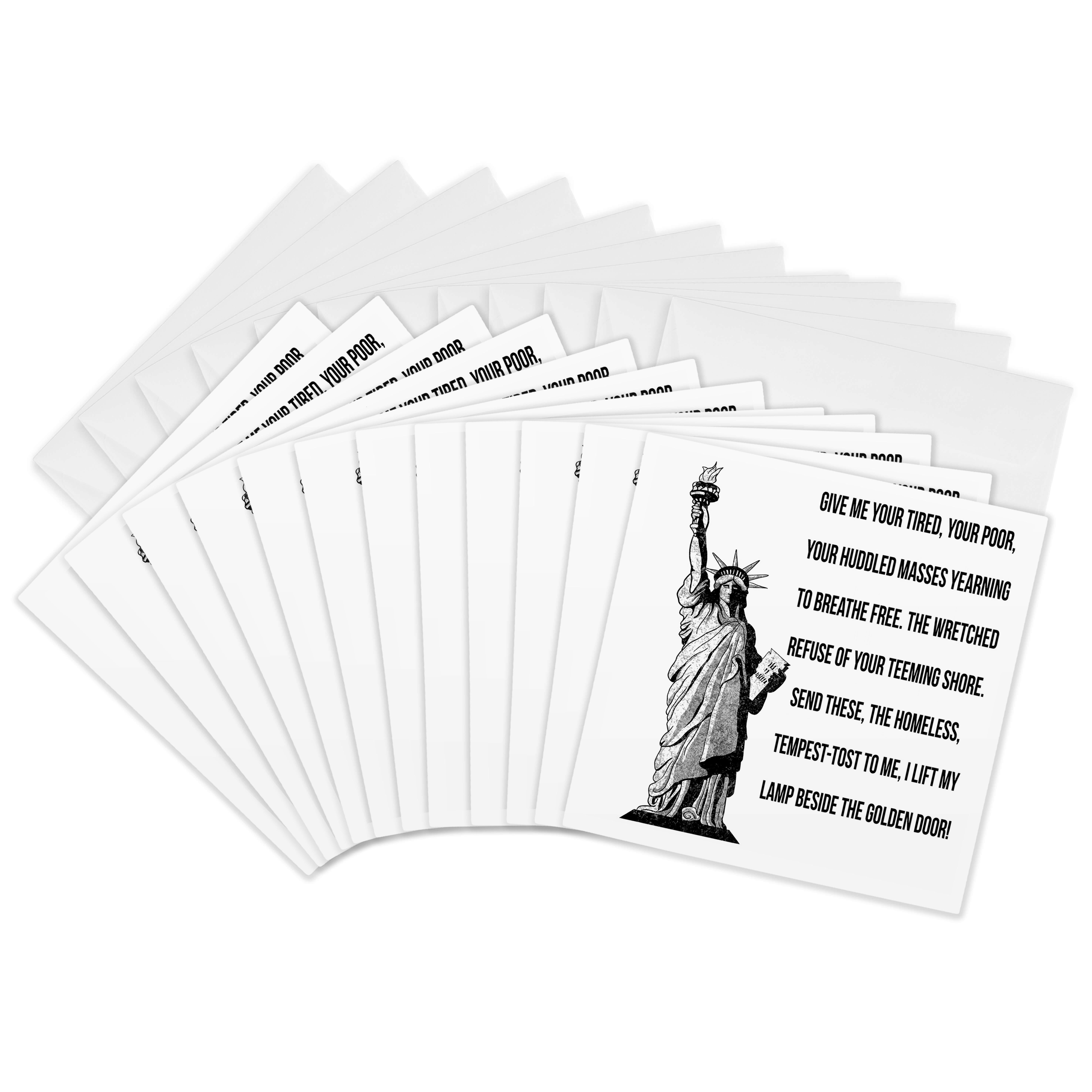 3drose, Poem of the Statue of Liberty, the New Colossus. Give Me Your ...