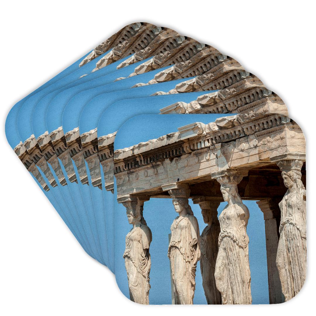 3drose, Porch of the Maidens, Erechtheion, Acropolis, Athens, Greece ...