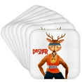 3drose, Portrait of Dasher Funny Caricature of Reindeer as a Sports ...