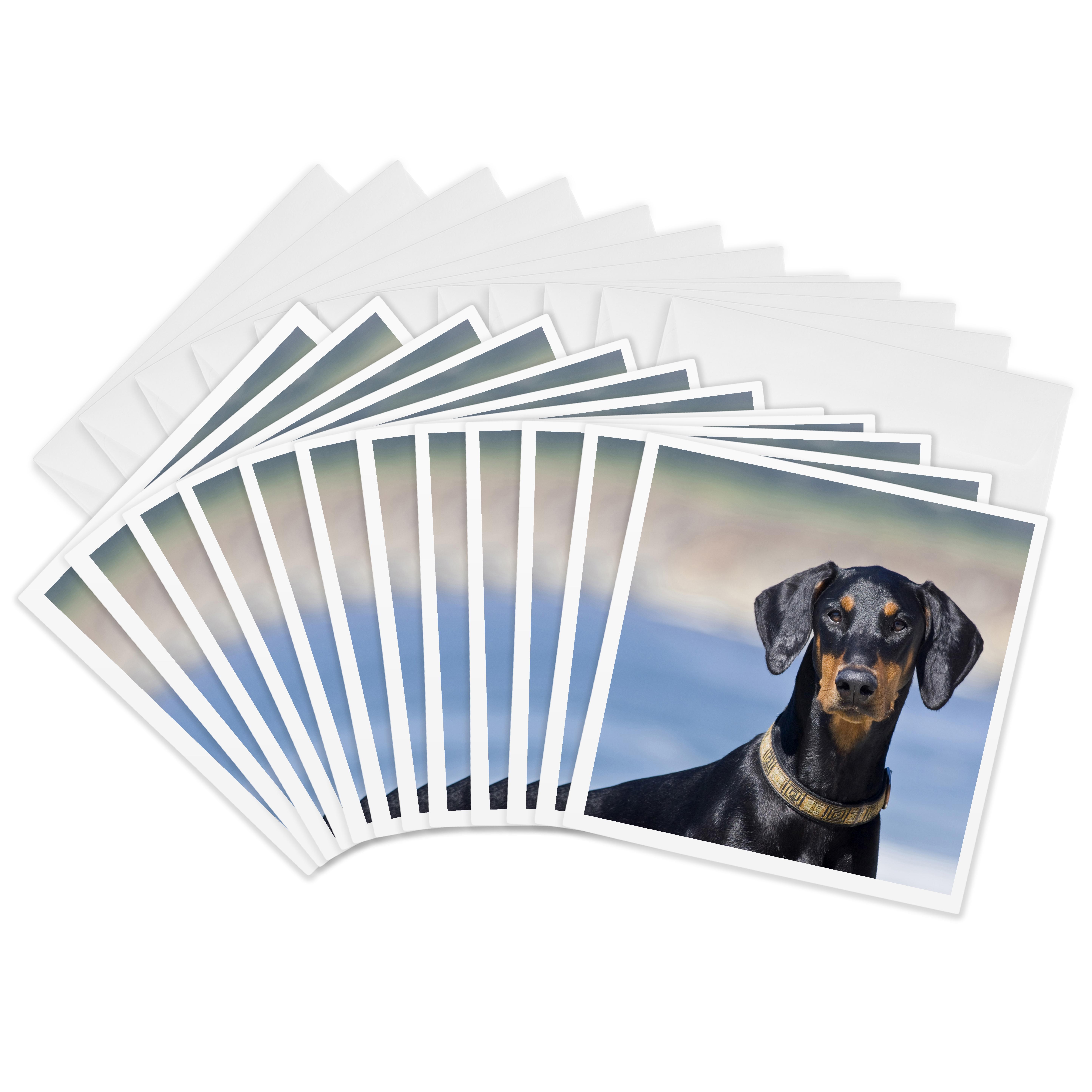 3drose, Portrait of a Doberman Pinscher Dog - Us05 Zmu0280 - Zandria ...