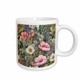 3drose, Pretty Image of Watercolor Pastel Meadow of Flower Pattern ...
