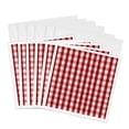 3drose, Red Plaid - Checkered Pattern - Stripes and Squares - Art, 6 ...