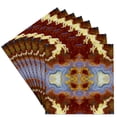 3drose, Repeating Pattern of Laguna Agate Mirror-effect Kaleidoscope ...