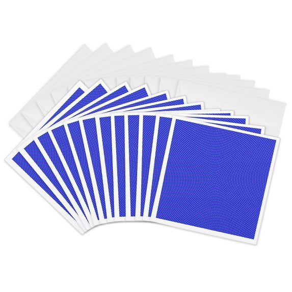 3drose, Retro Blue Dot Pattern Background - Abstract Vector ...
