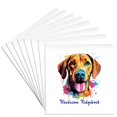 3drose, Rhodesian Ridgeback Dog Breed. Colorful Painting Art. Chic Gift ...