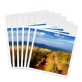 3drose, Road to Nowhere, 6 Greeting Cards with Envelopes - Walmart.com