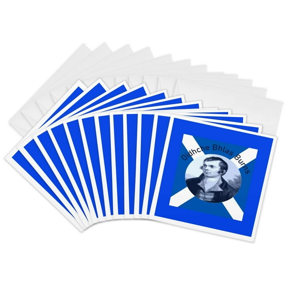 3drose, Robbie Burns - in Blue Oidhche Bhlas Burns and Saltire, 12 ...