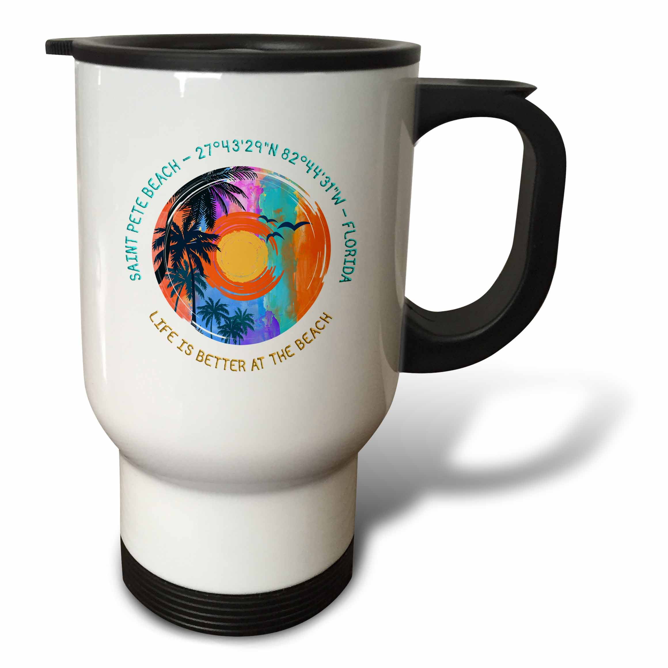 3drose, Saint Pete Beach, Florida. Life Is Better at the Beach Round ...