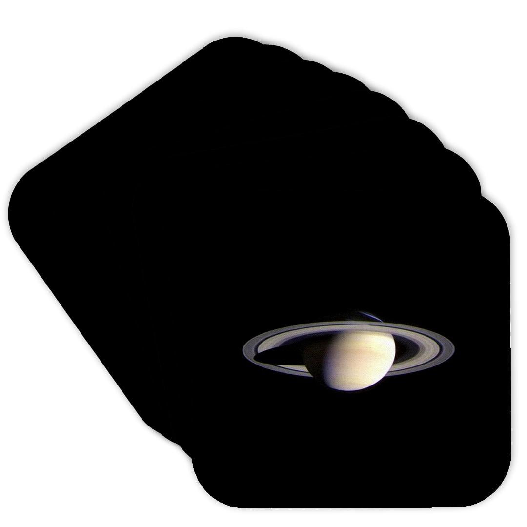 3drose, Saturn with Rings in Space, Set of 8 Coasters - Soft - Walmart.com