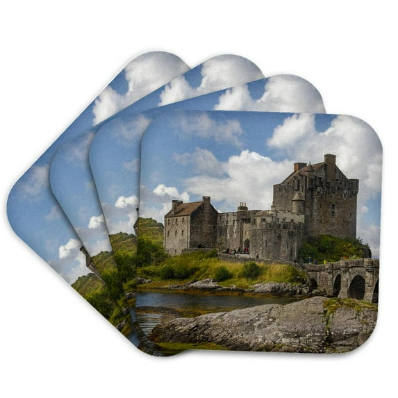 3drose, Scotland. Castle on the Island of Donan Where Loch Duich., Set ...