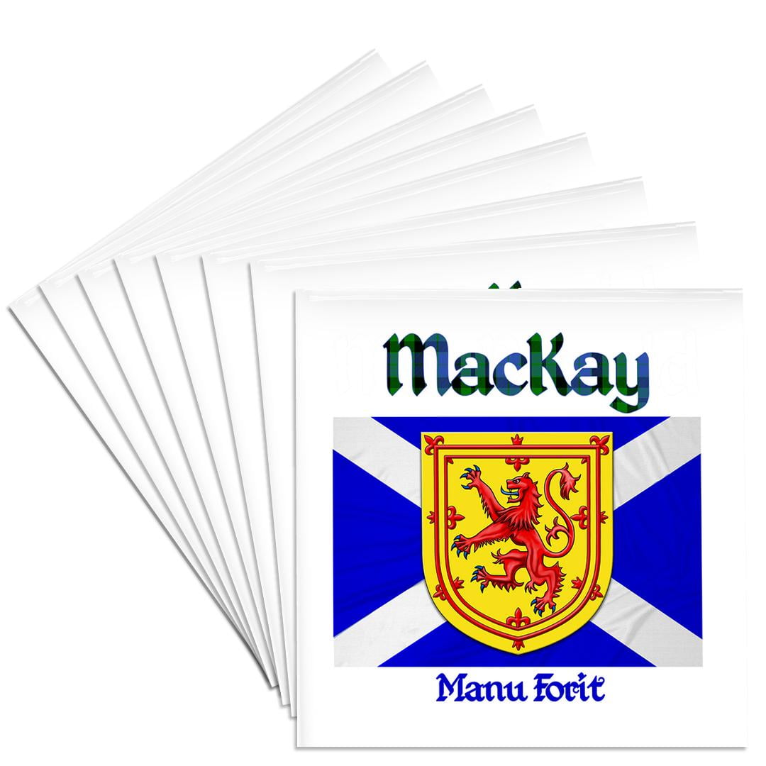 3drose, Scotland Flag with Lion Rampant for Clan Mackay and Family ...
