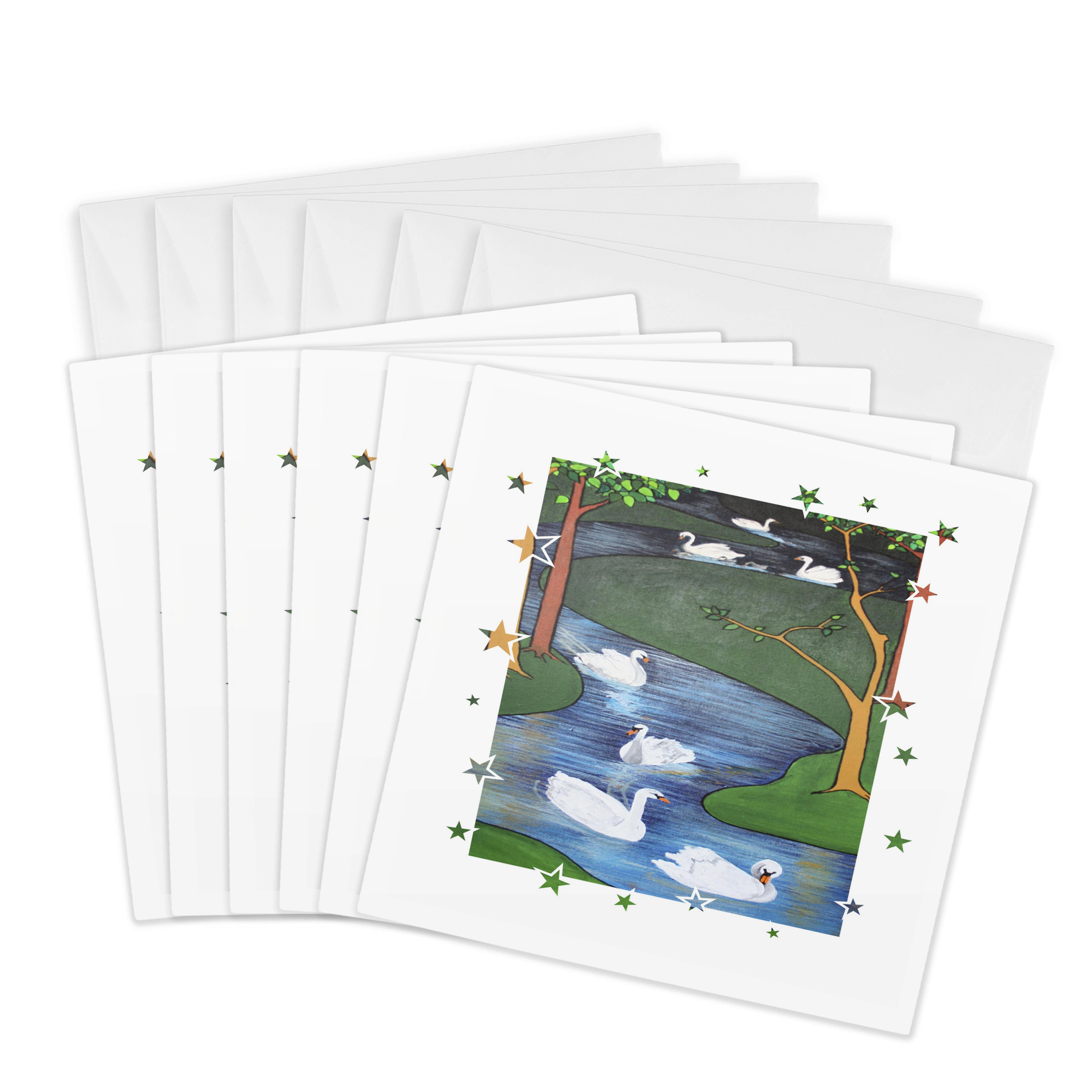 3drose, Seven Swans A-swimming - Animal, Religious Symbolism, Twelve ...
