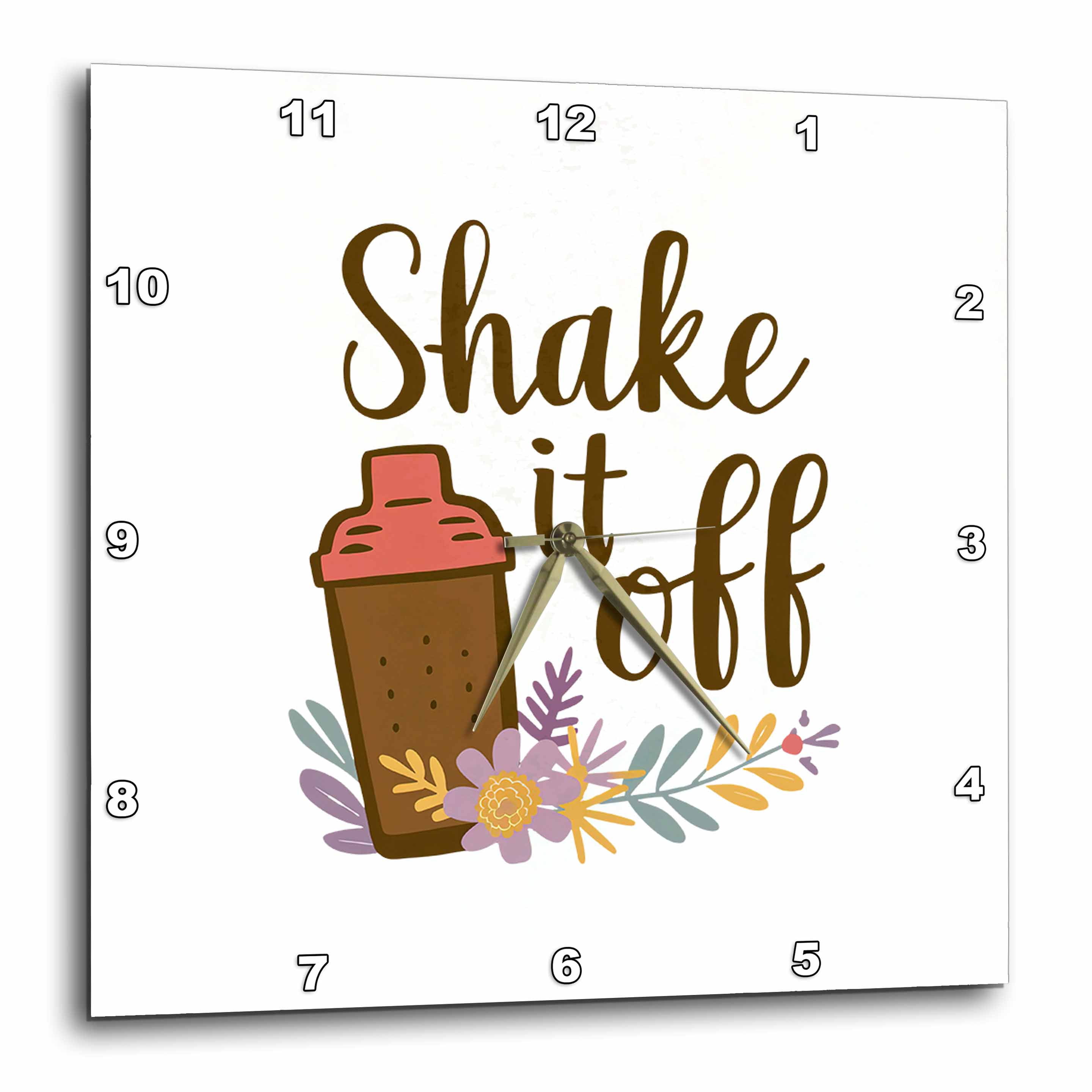 3drose, Shake It Off Stylish Text and an Image of a Shaker, Funny Art ...