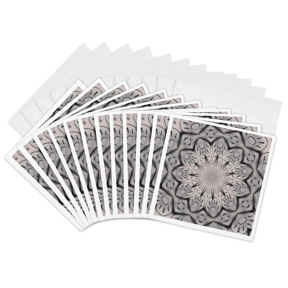 3drose, Music, 6 Greeting Cards with Envelopes - Walmart.com