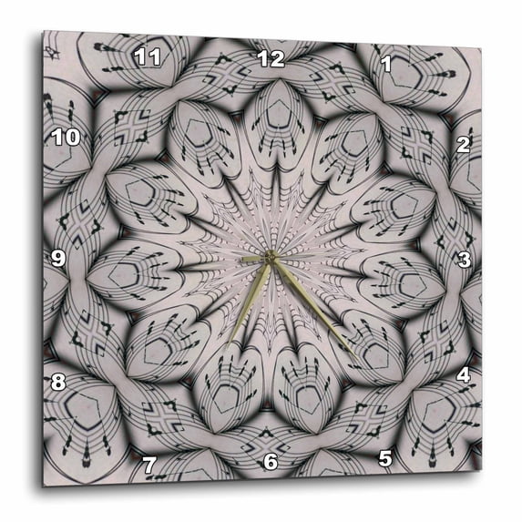 3drose, Sheet Music Abstract, 15x15 Wall Clock - Walmart.com