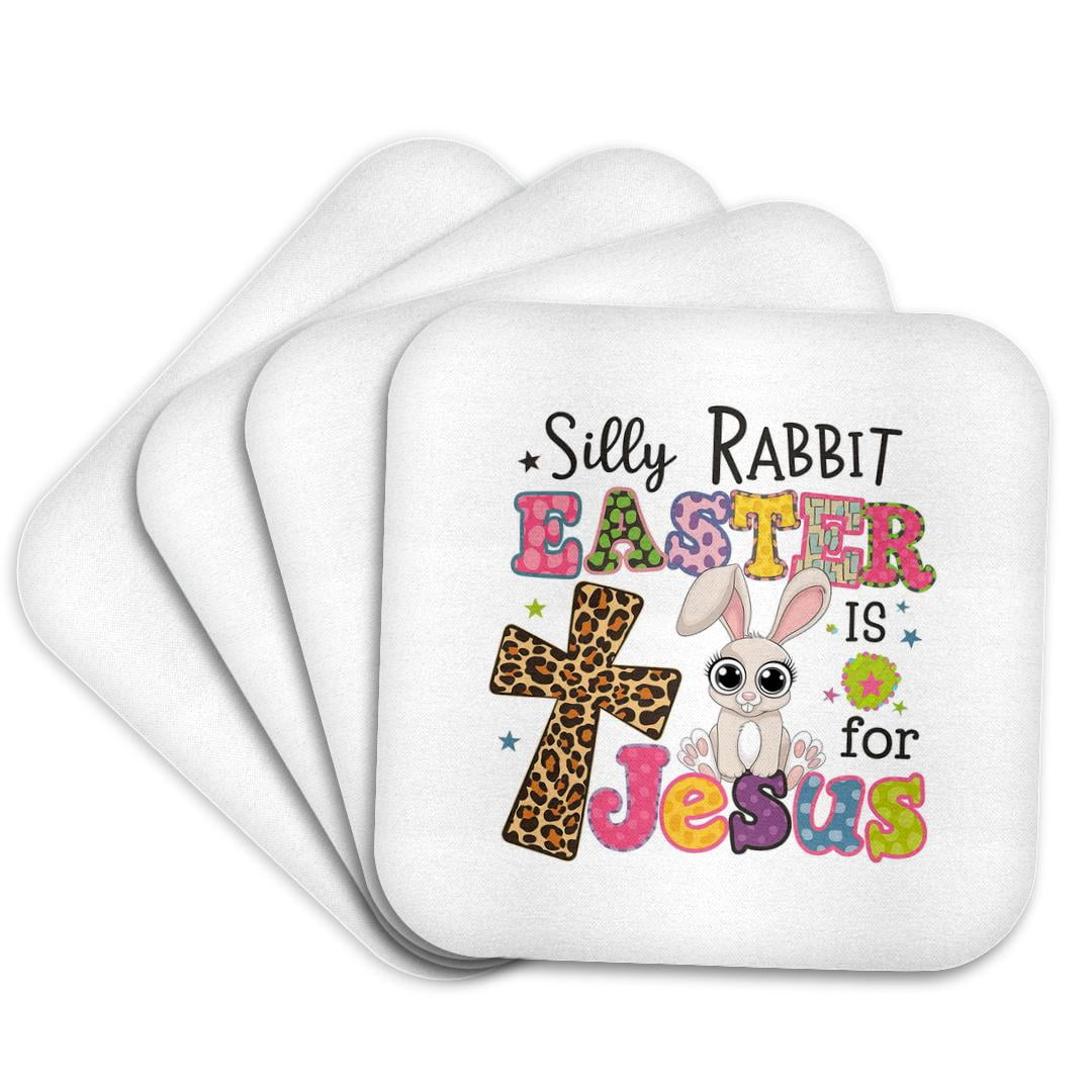 3drose, Silly Rabbit. Easter Is for Jesus Colorful Funny Happy Easter ...