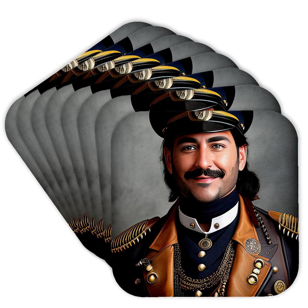 3drose, Smiling Handsome Man - Naval Captain of Fantastic Era in ...