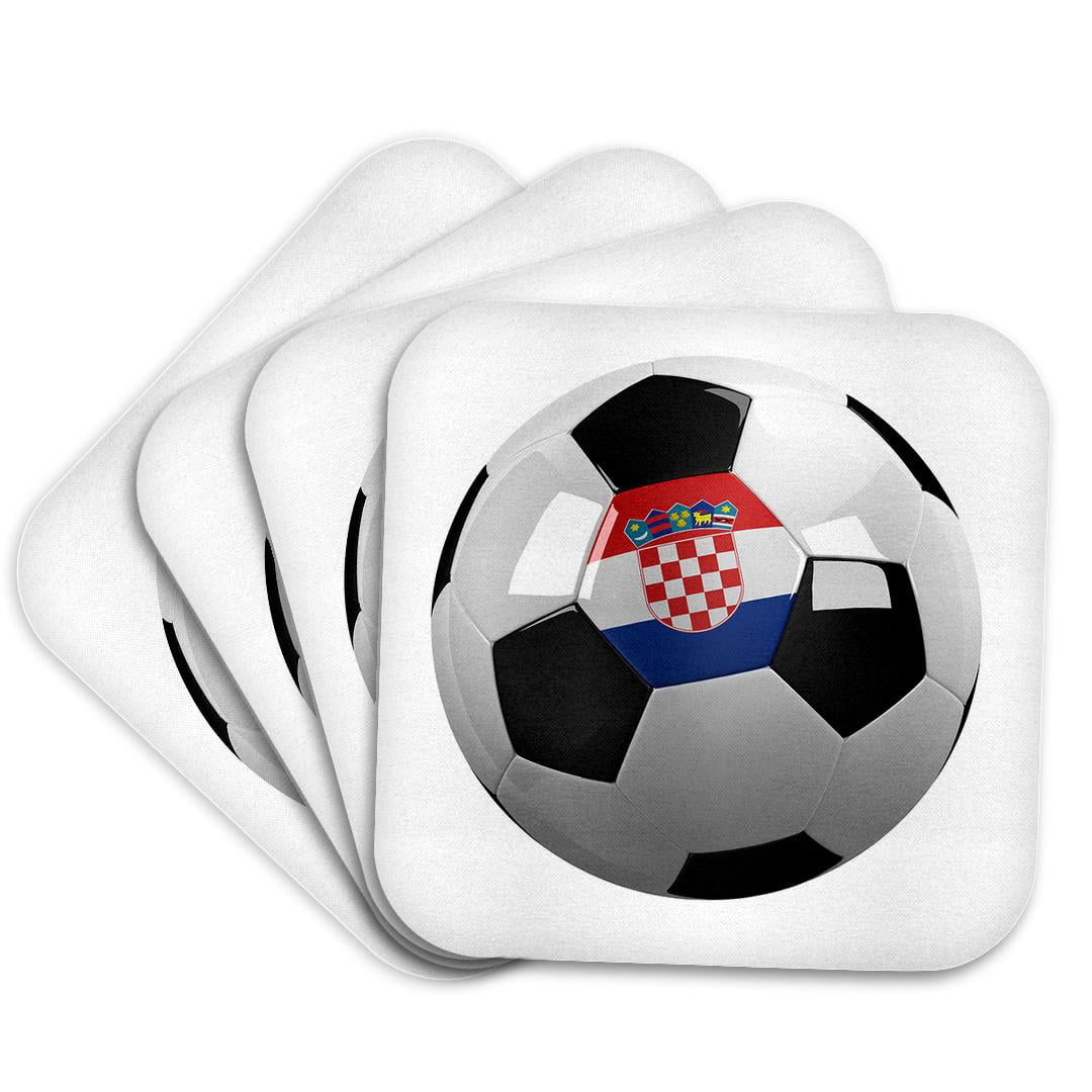 3drose, Soccer Ball with the National Flag of Croatia on It Croatian ...