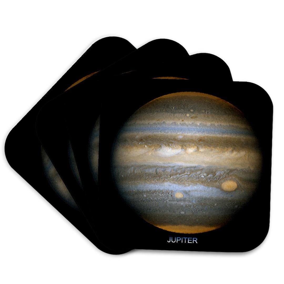 3drose, Solar System - Jupiters New Red Spot, Set of 4 Coasters - Cork ...