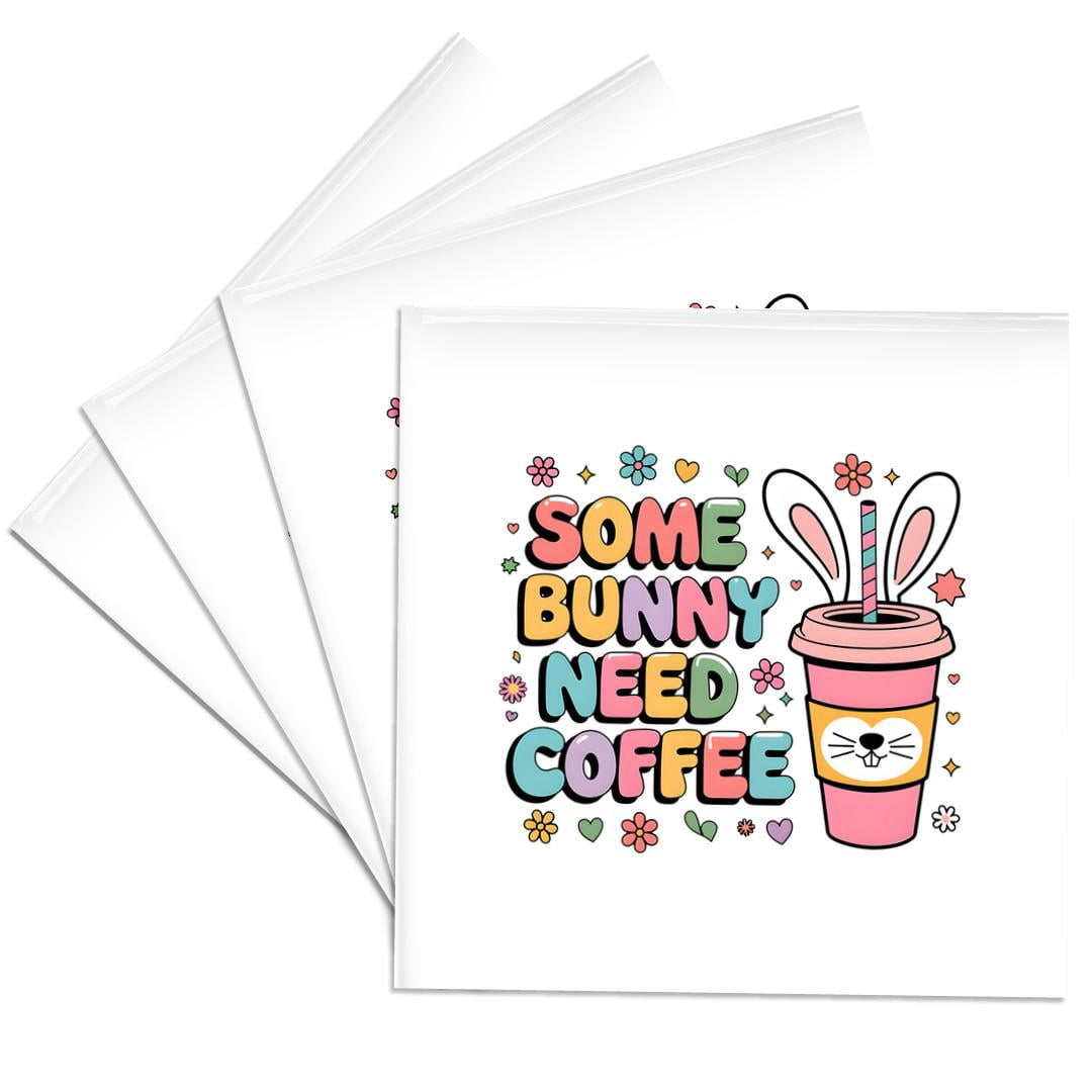 3drose, Some Bunny Needs Coffee Funny Happy Easter Gift, Charm for All ...