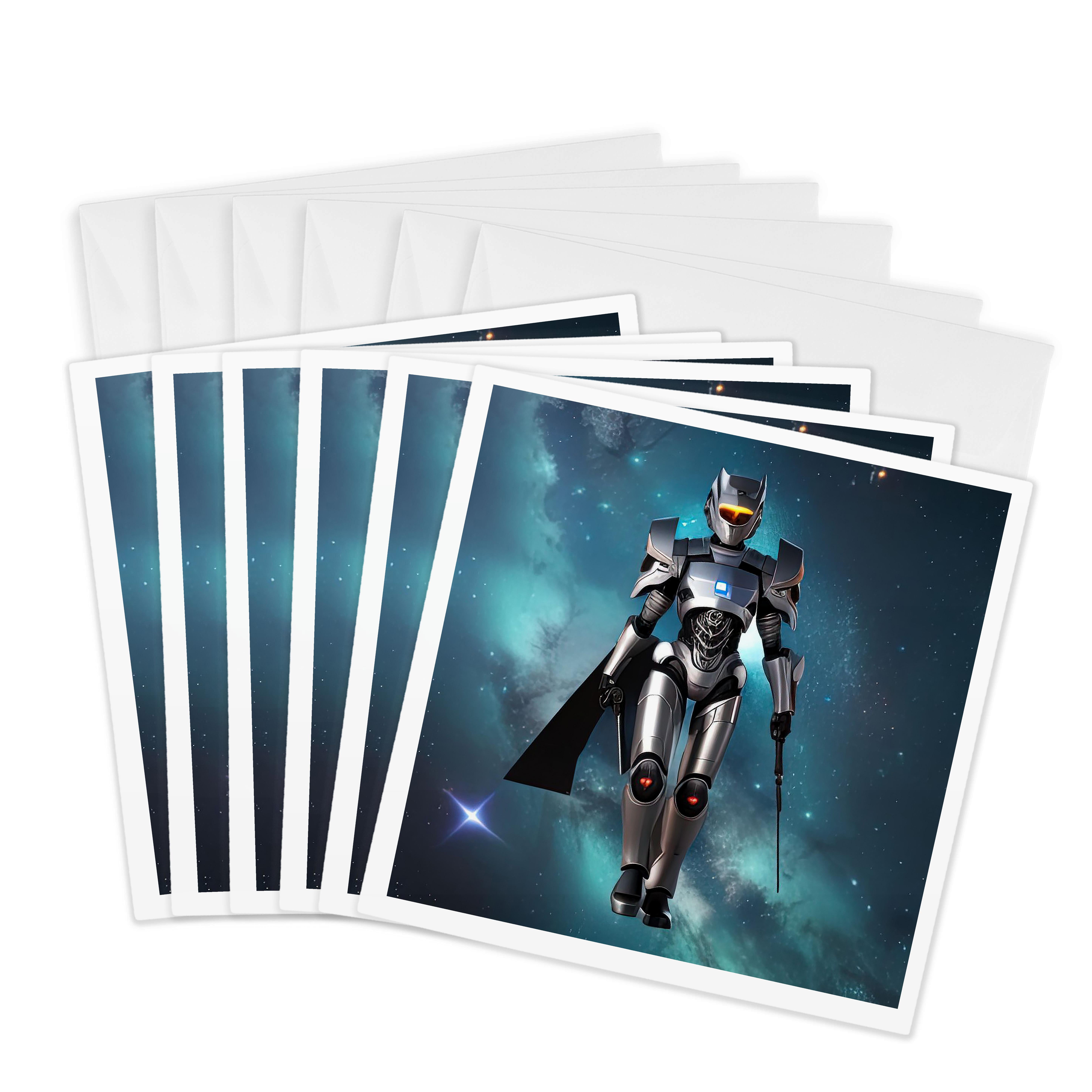 3drose, Space Woman Warrior in Metal Space Suit. Fantasy Digital Art ...