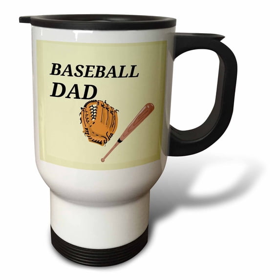 3drose, Sporty Greetings for Fathers Day with a Text of Baseball Dad ...