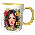 3drose, Spring. Four Seasons. Springtime Flowers, Lovely Woman Face ...