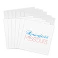 3drose, Springfield, Missouri Blue, Red Text. Patriotic Home Town ...