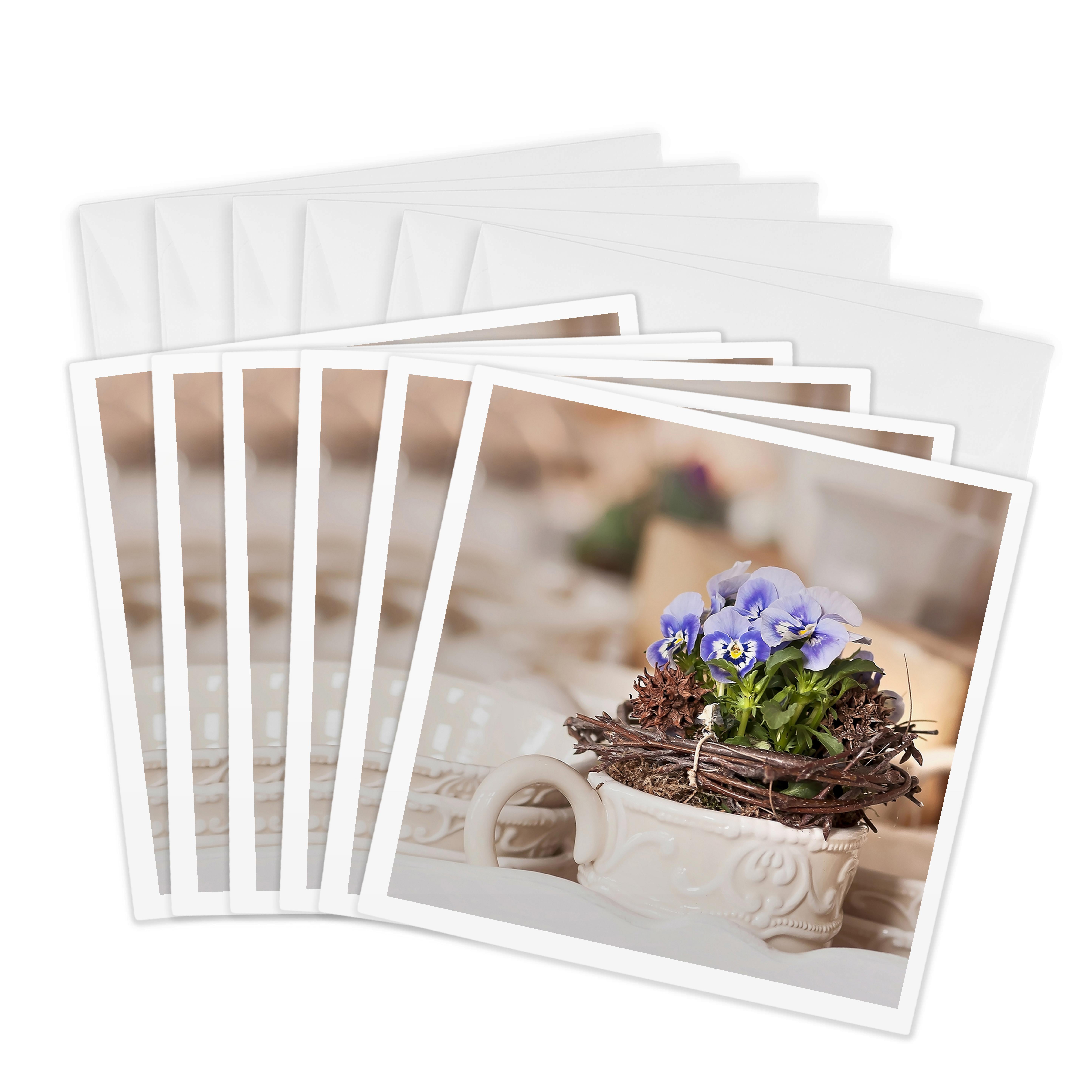 3drose, Still Life of a Spring Flower Pansies in a Mug Photography, 6 ...