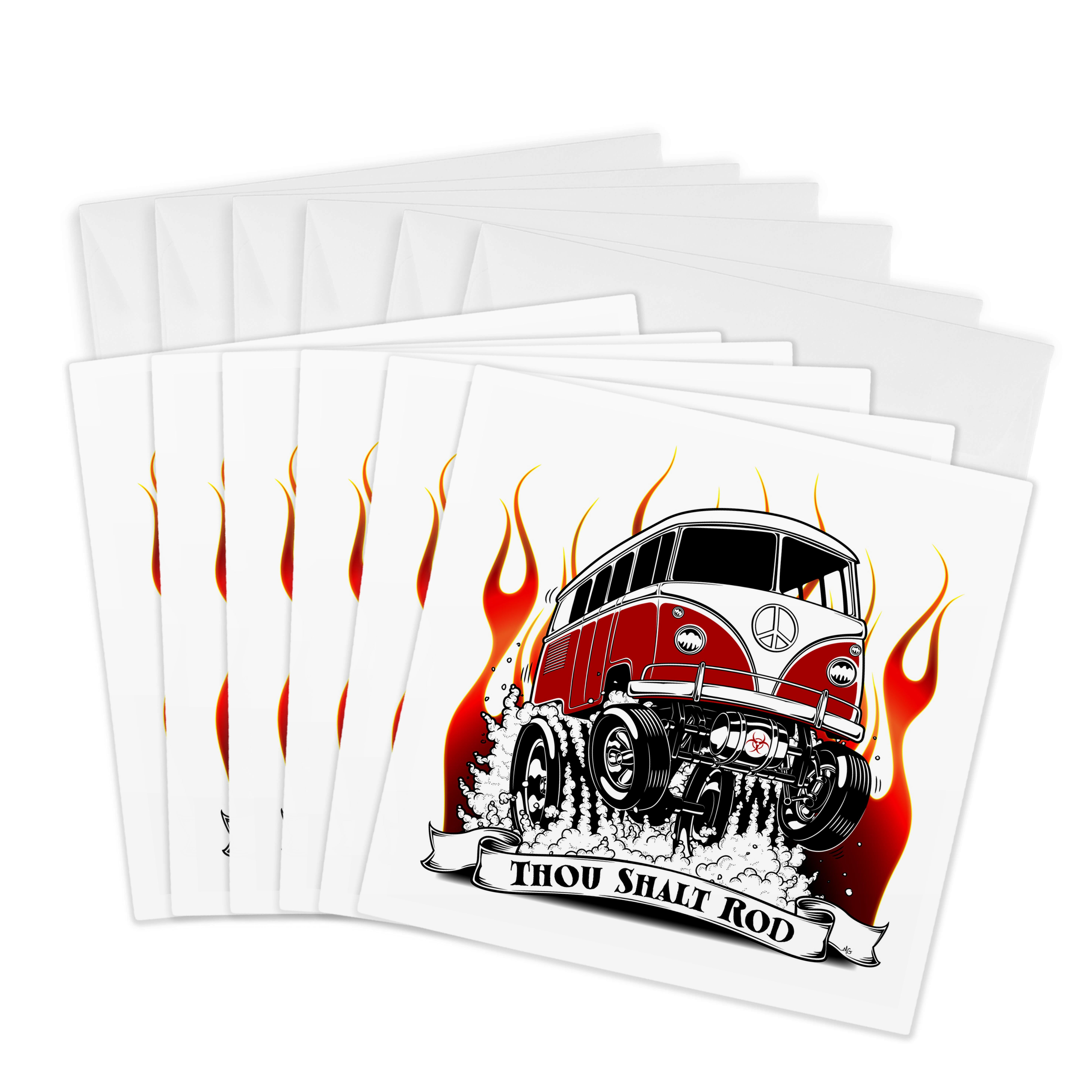 3drose, Street Racer Popping a Wheelie, Blowing Smoke and Flames, 6 ...