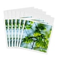 3drose, Sunlit Rowan Tree Twig with Fresh Green Leaves. Bluish ...