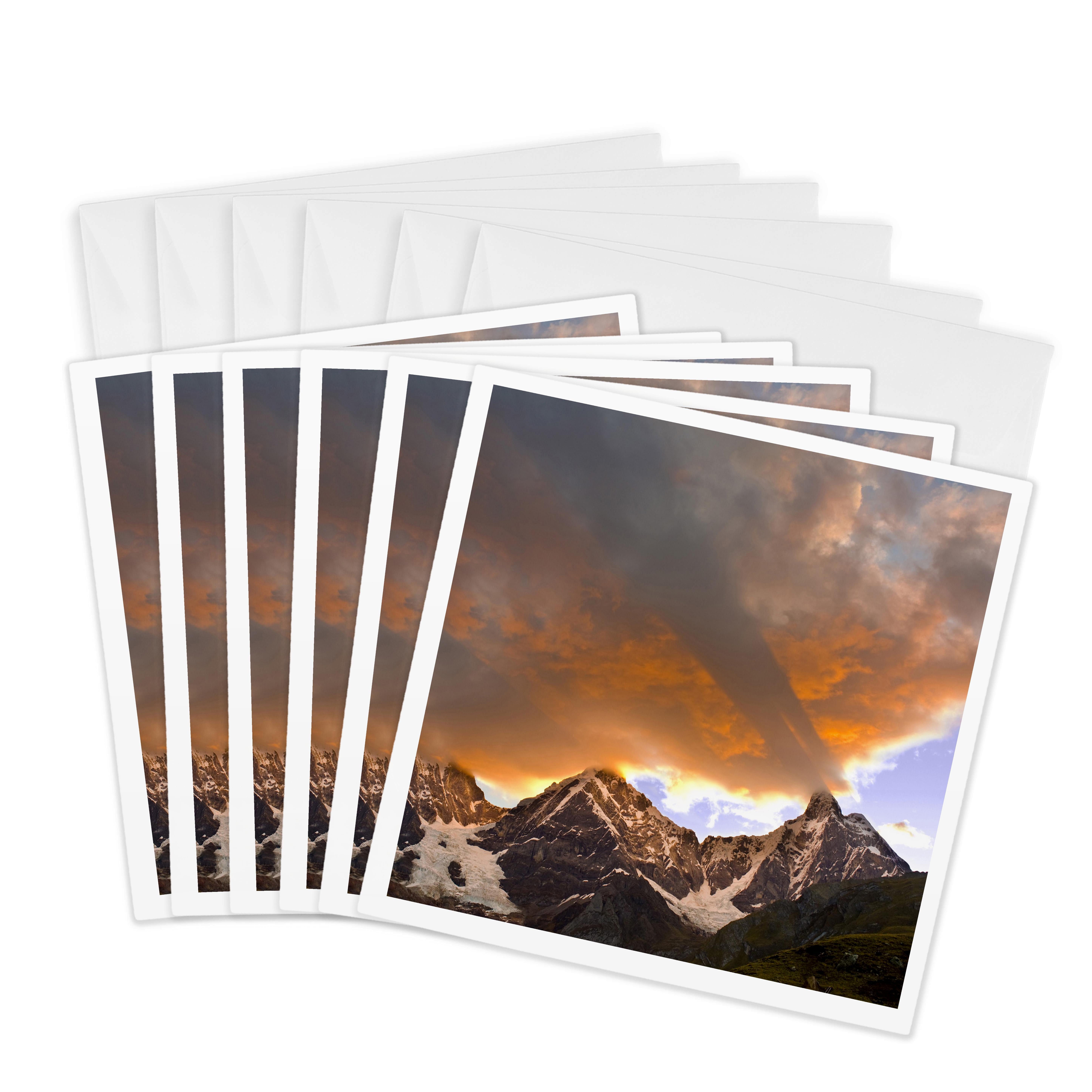 3drose, Sunrays, Clouds, Huayhuish and Andes Mountains, Peru - Sa17 ...