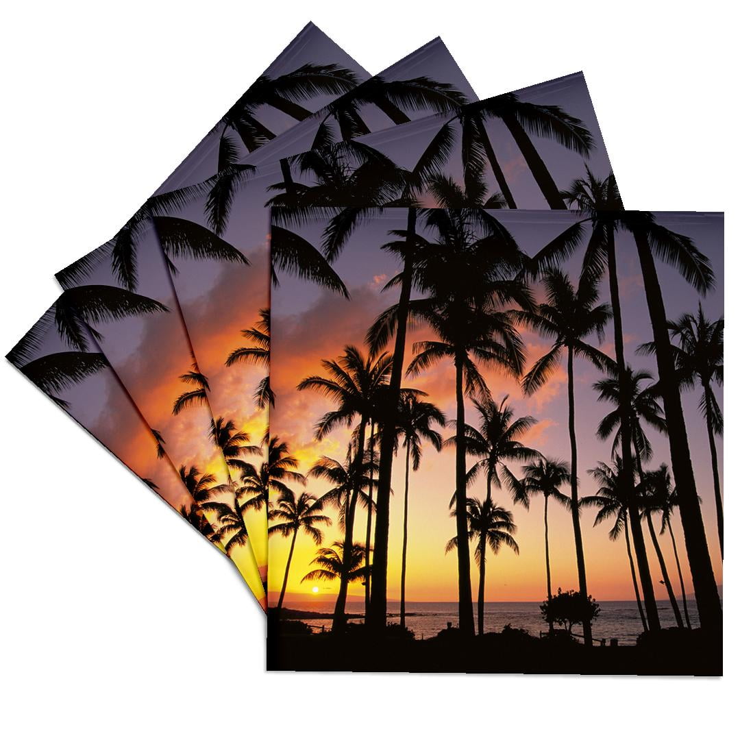 3drose, Sunset Kapalua Maui Hawai - Us12 Dpb1127 - Douglas Peebles, Set ...