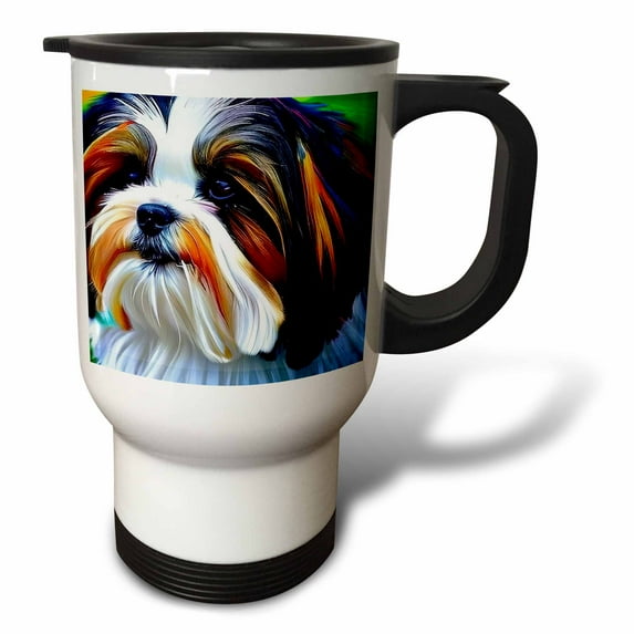 3drose, Superb Shih Tzu Dog Portrait. Digital Art. Family, Kids ...