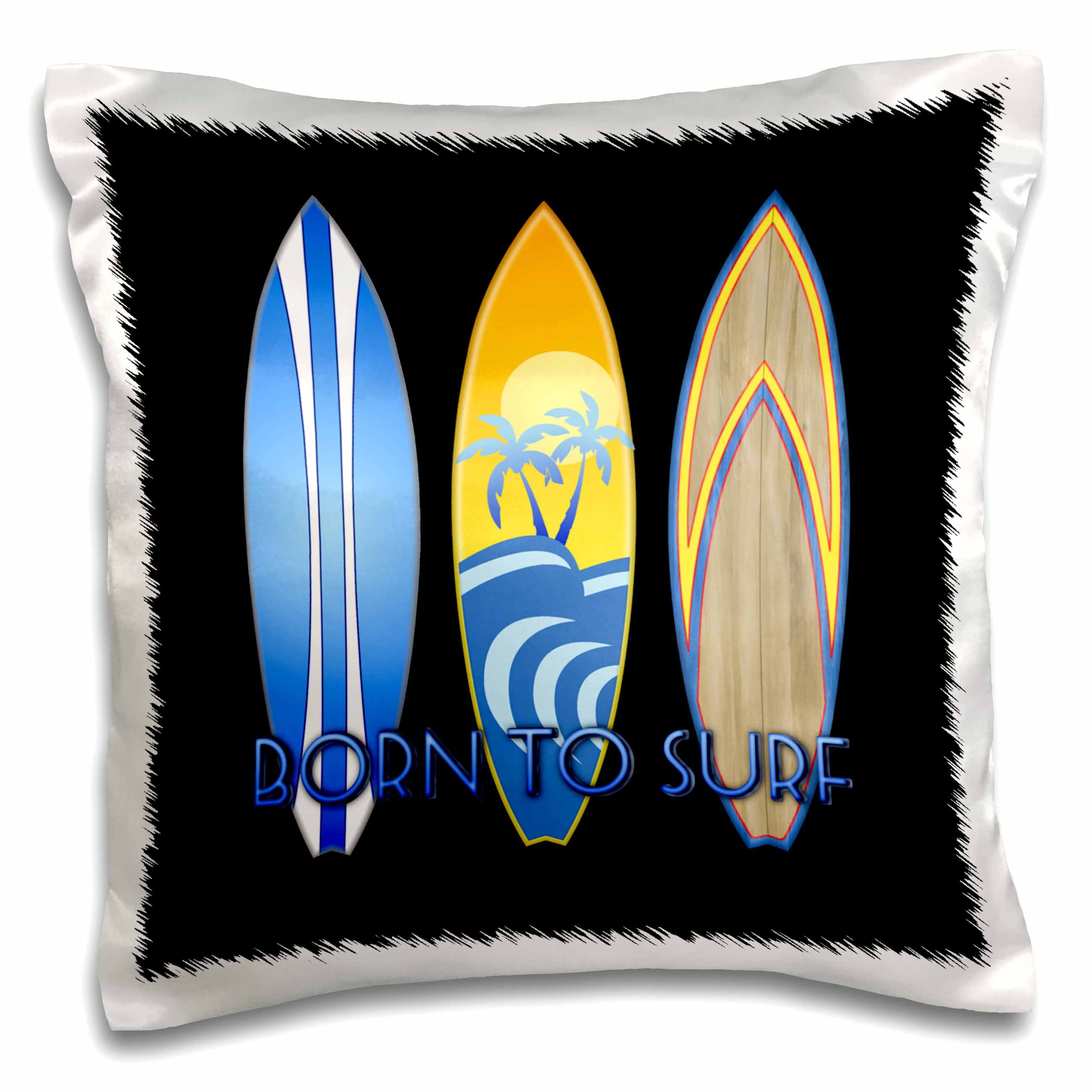 3drose, Surfing Design with Retro Surfboards, Great for Surfer Paddle ...