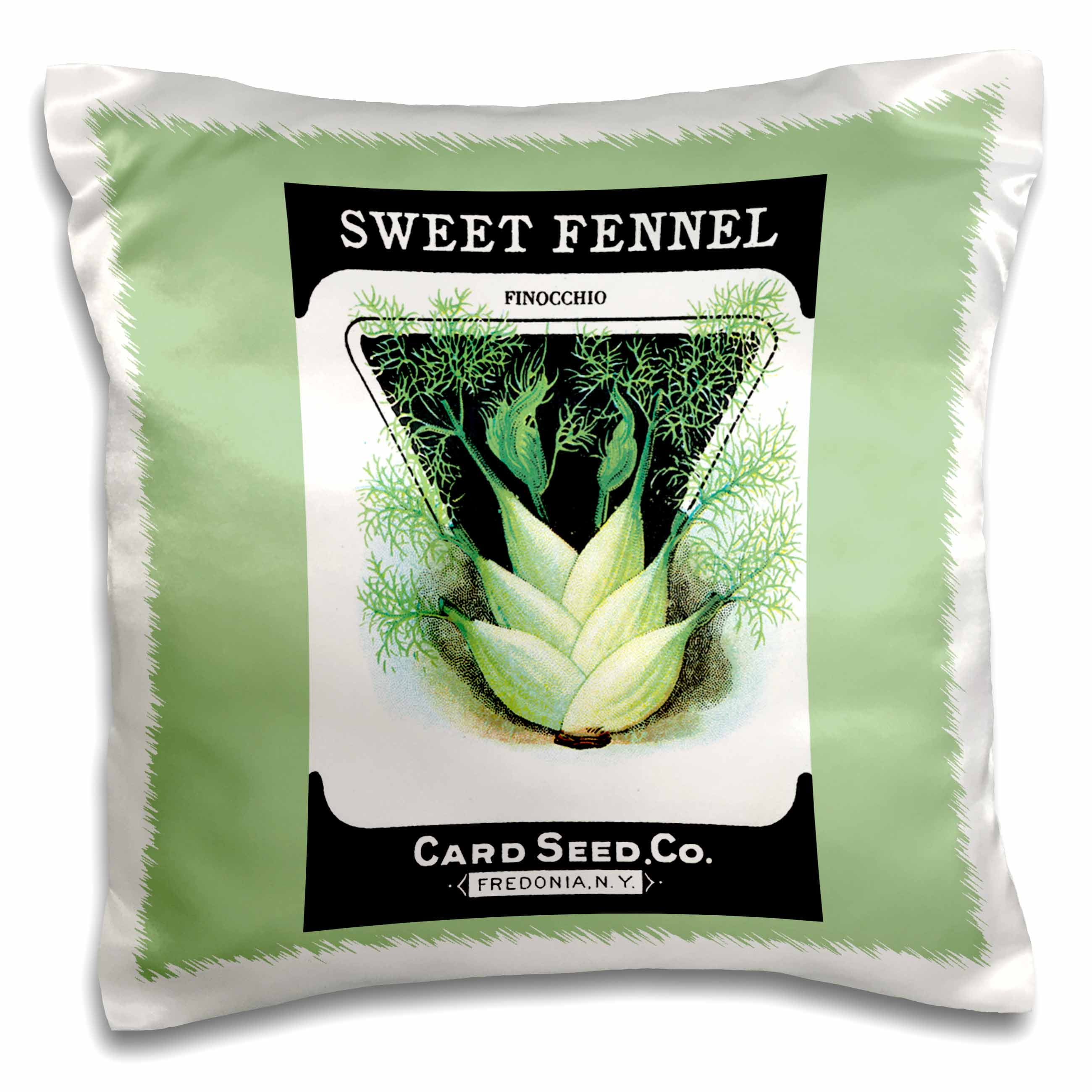 3drose, Sweet Fennel Pinocchio Card Seed Company Fredonia Ny, 16x16 ...