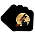 3drose, Tattooed Witch Sat Astride a Besom Vector Art, Set of 4 ...