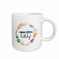 3drose, Text of Happy Birthday Turning 10 - Science Theme, 11oz Mug ...
