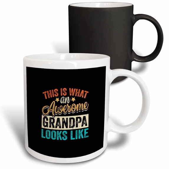 3drose, This Is What an Awesome Grandpa Looks like Colorful Text on ...